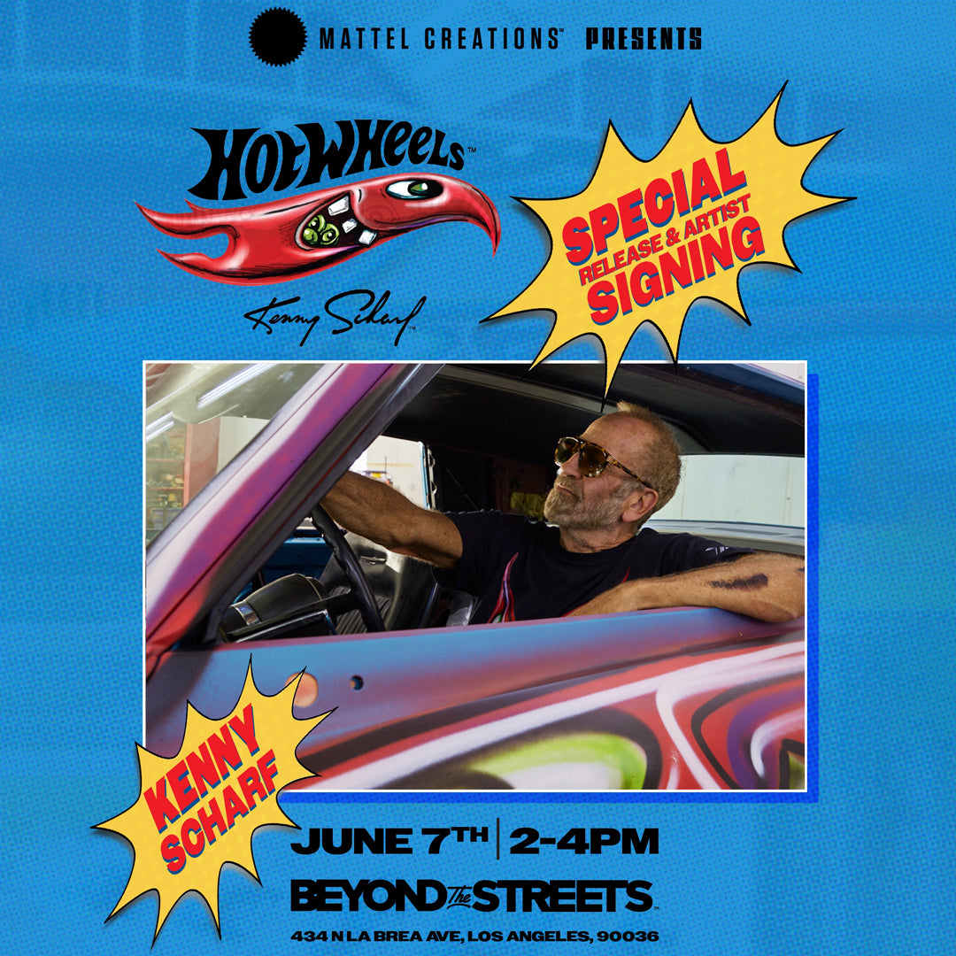 Kenny Scharf Release and Signing June 7th! - BEYOND THE STREETS