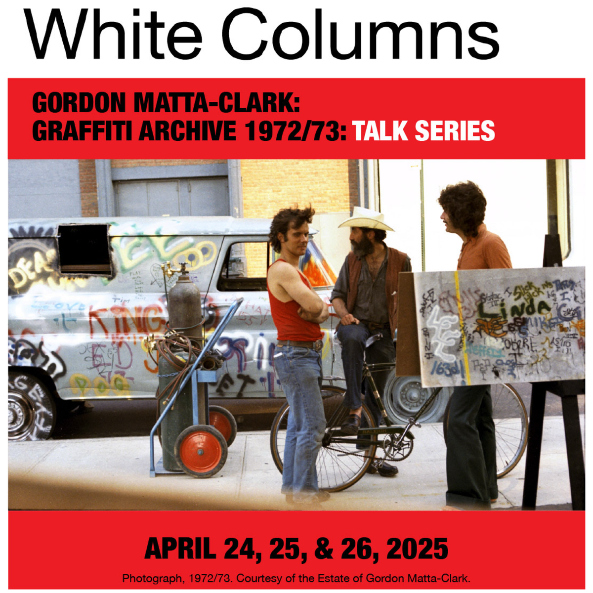 GORDON MATTA-CLARK: GRAFFITI ARCHIVE 1972/73 TALK SERIES! - BEYOND THE ...