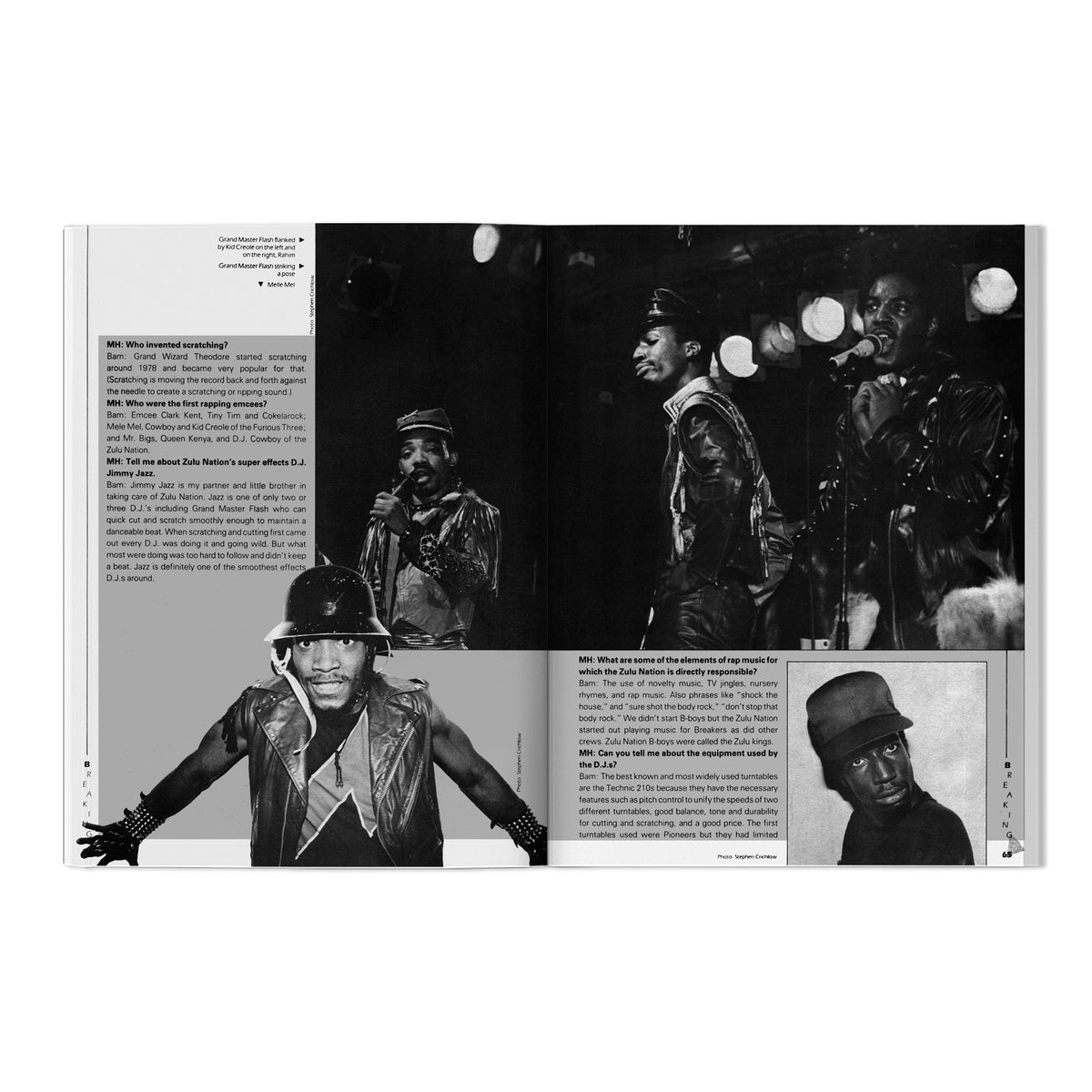 Michael Holman "Breaking And The New York City Breakers" Book - BEYOND ...