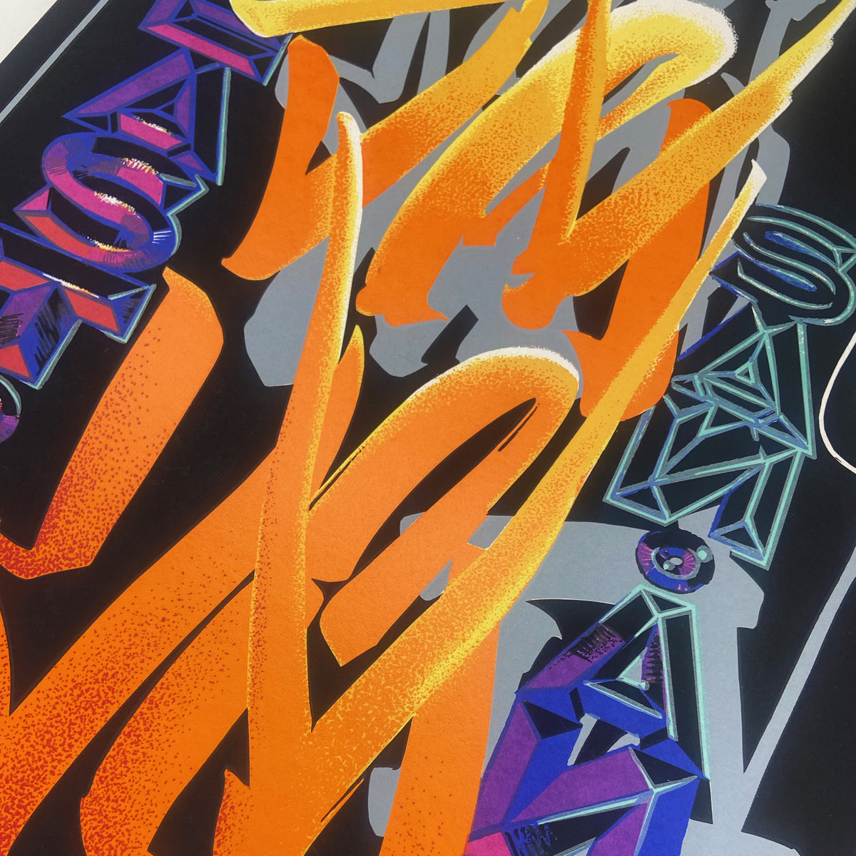 Chaz Bojórquez "SALA" Print - BEYOND THE STREETS