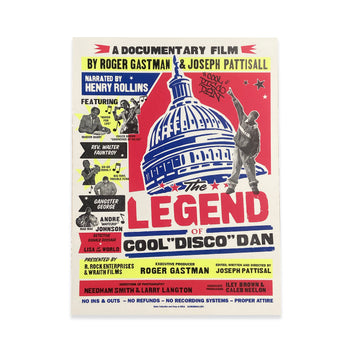Cool Disco Dan "Legend of Cool Disco Dan" Movie Globe Poster - BEYOND ...
