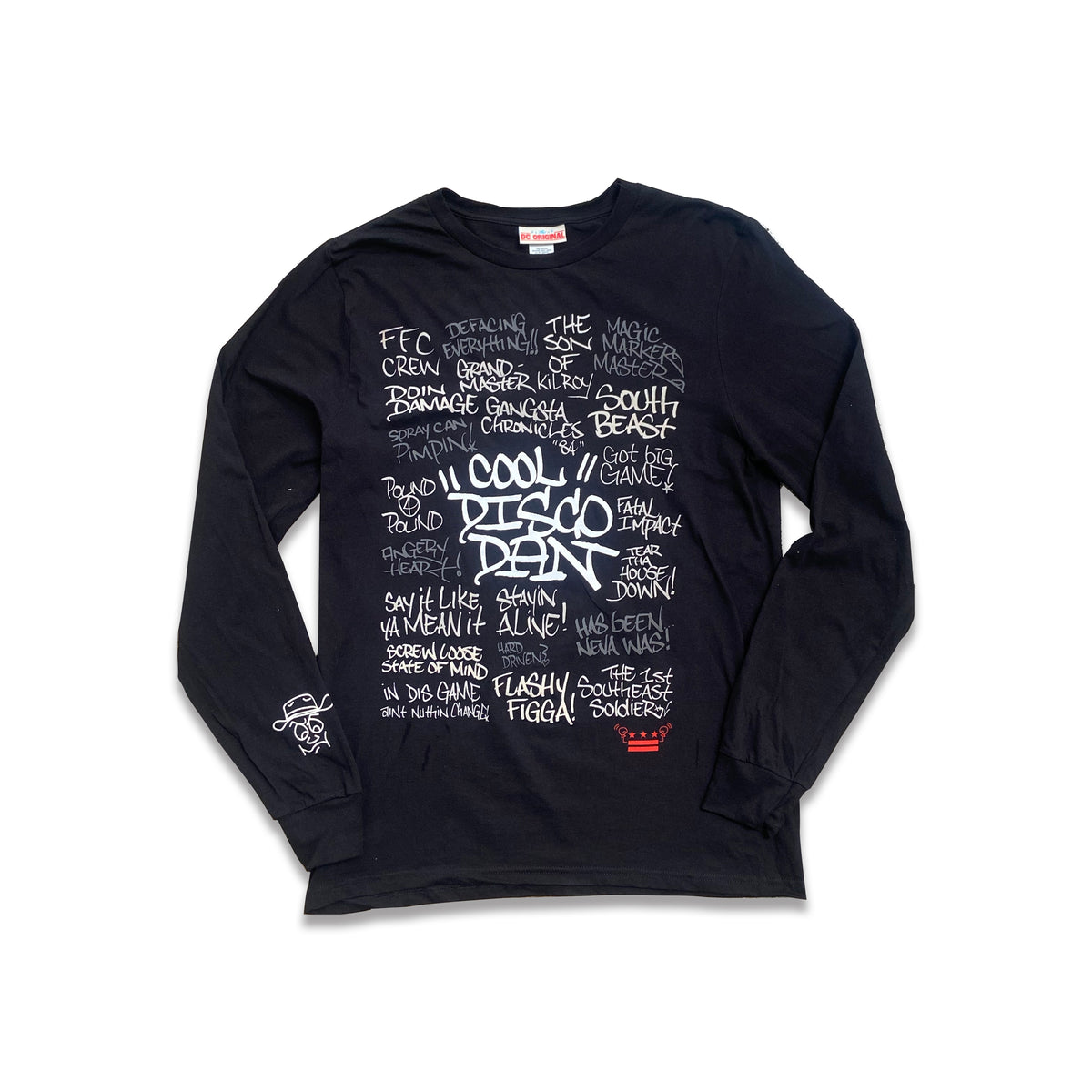 Cool Disco Dan "Black Long Sleeve" Tee - BEYOND THE STREETS