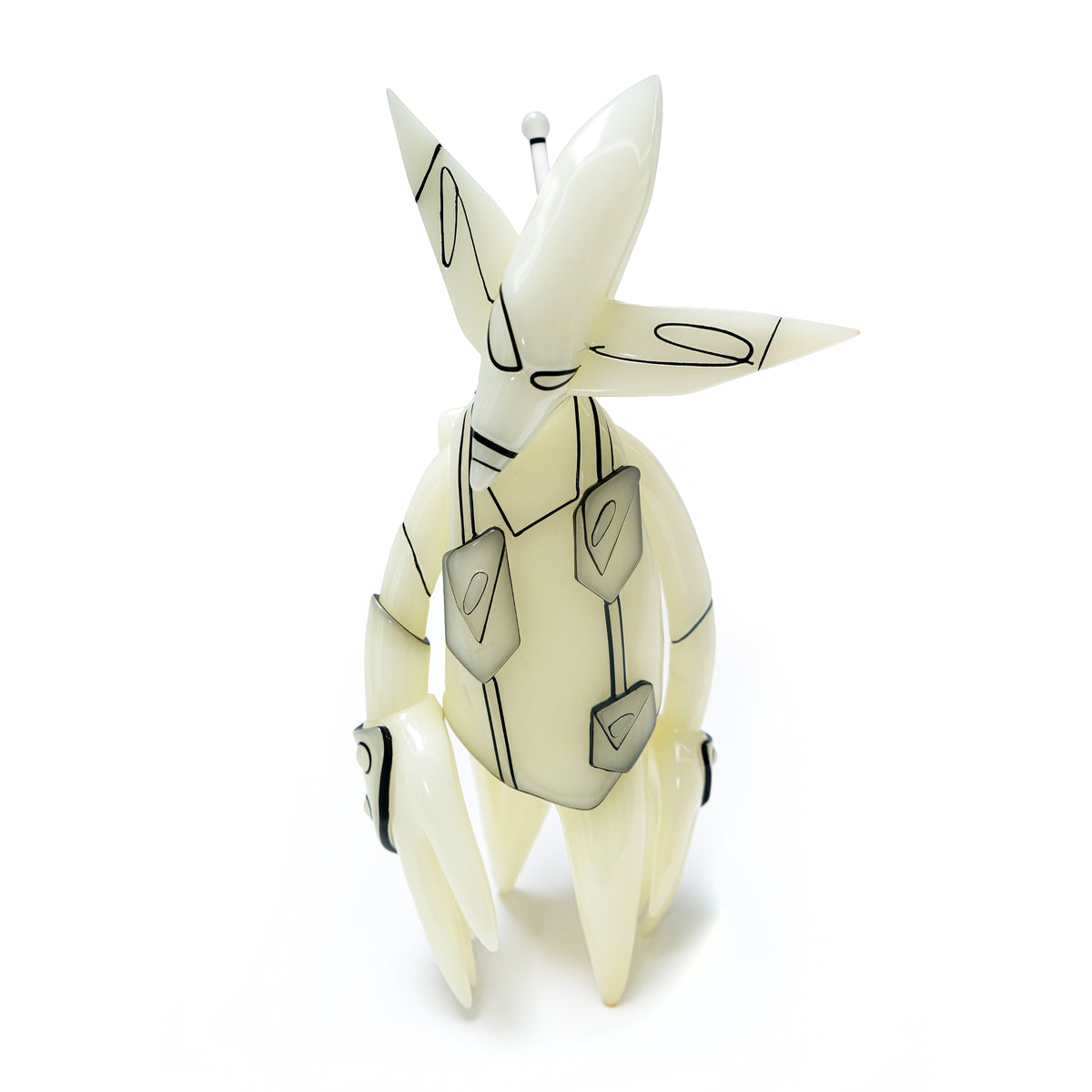 FUTURA "FL-001 POINTMAN VINYL FIGURE (Glow In The Dark)" - BEYOND THE ...