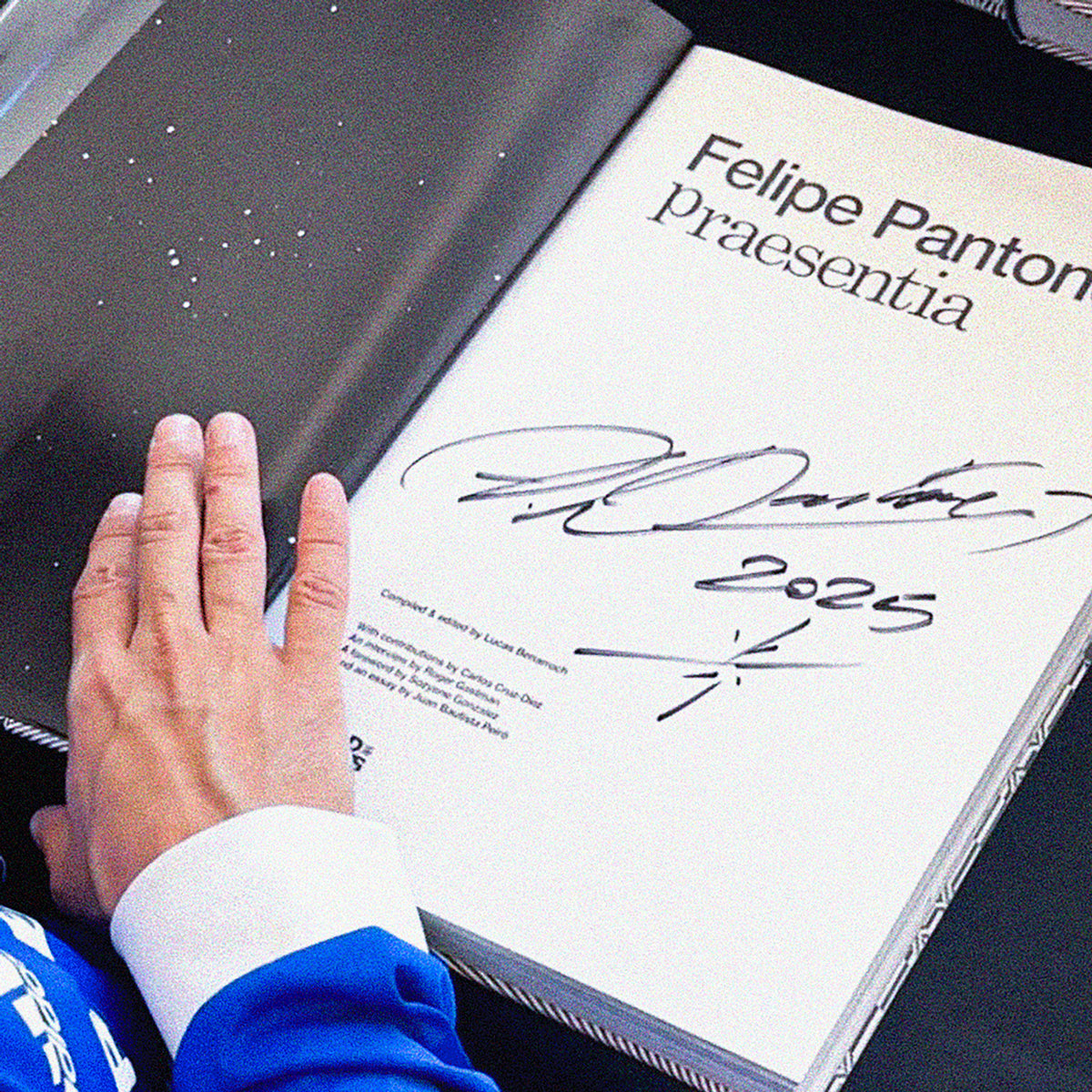 Felipe Pantone SIGNED "Praesentia" Book - BEYOND THE STREETS