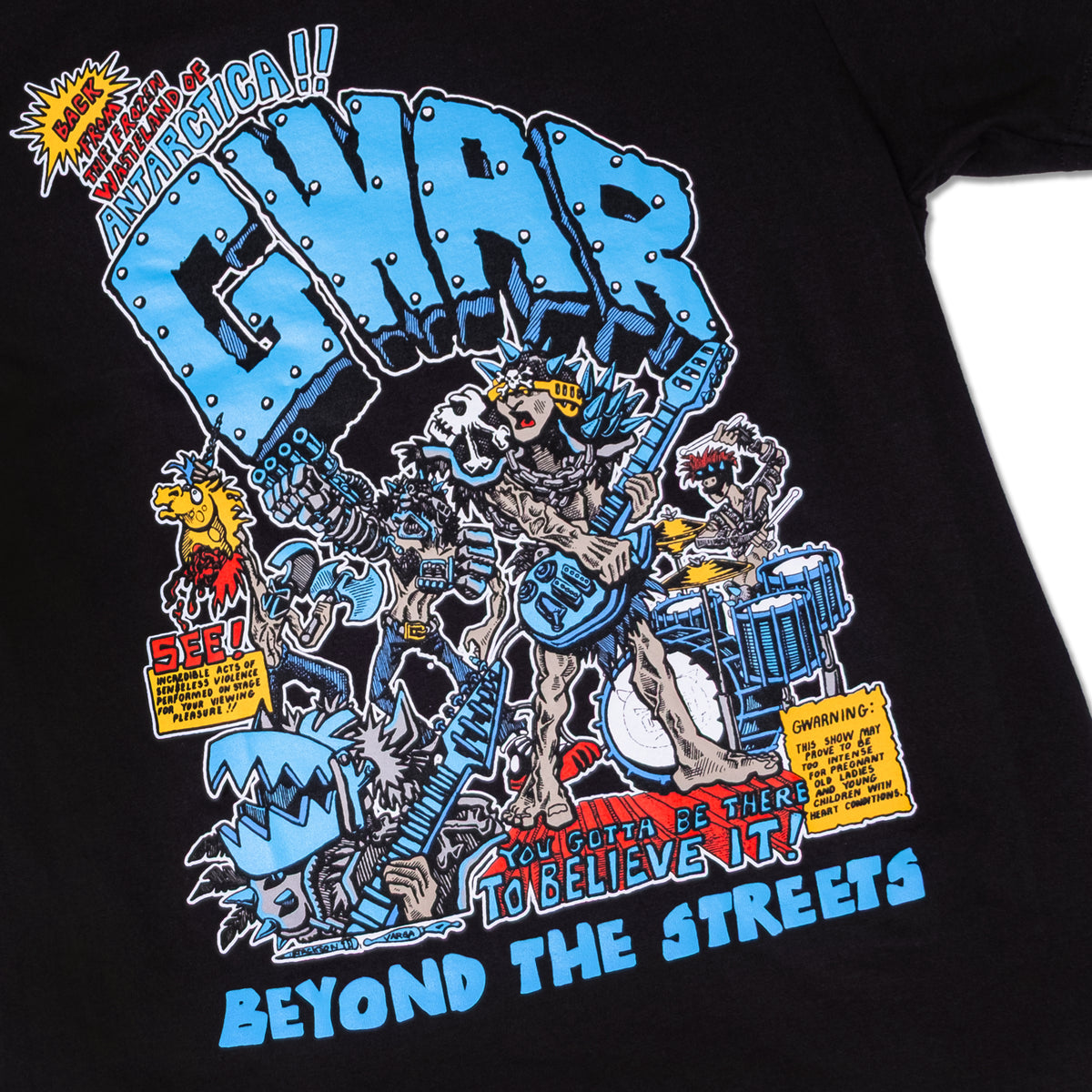 GWAR X BEYOND THE STREETS "GWAR First Show" Tee