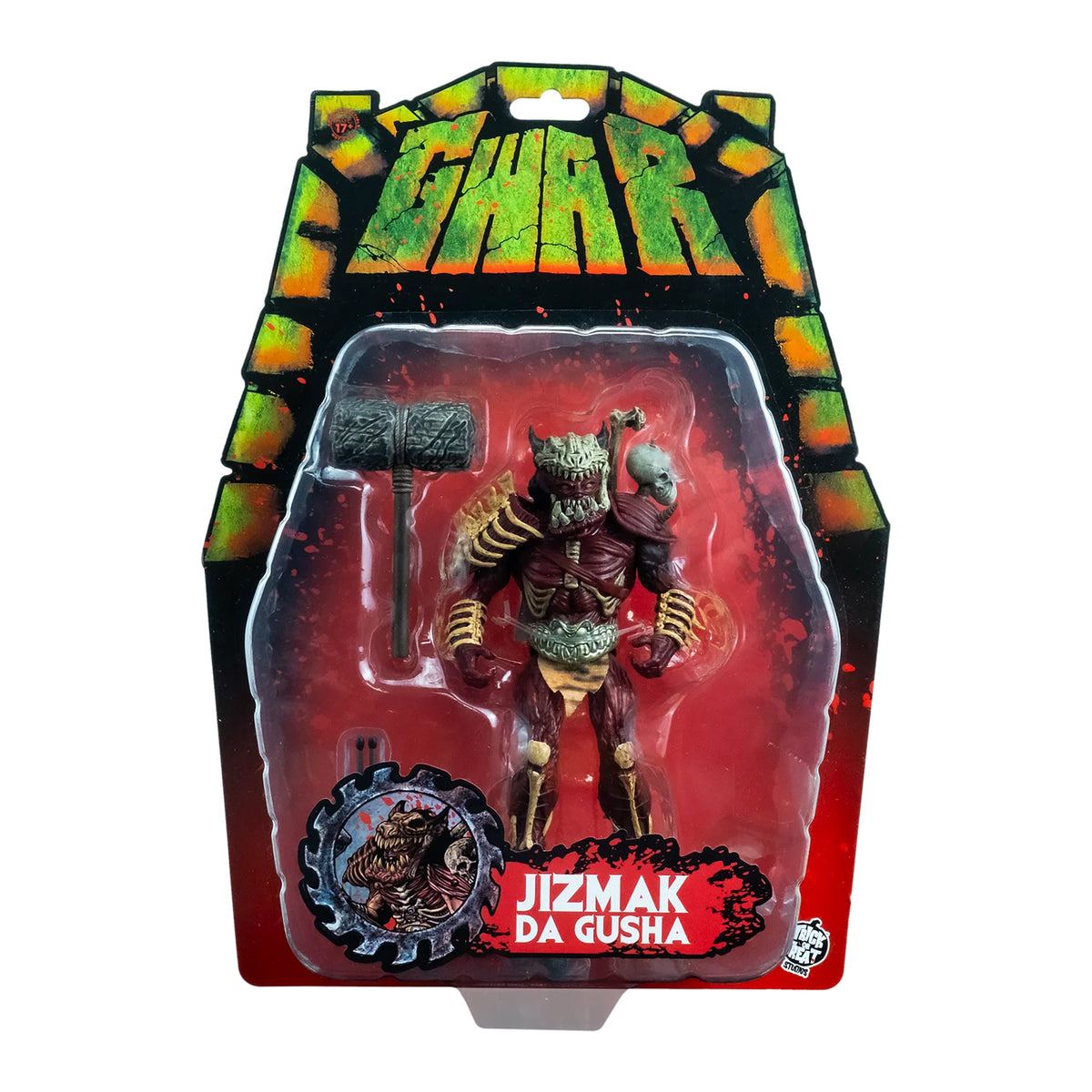 GWAR x TRICK OR TREAT "Jizmak Da Gusha" Action Figure - BEYOND THE STREETS