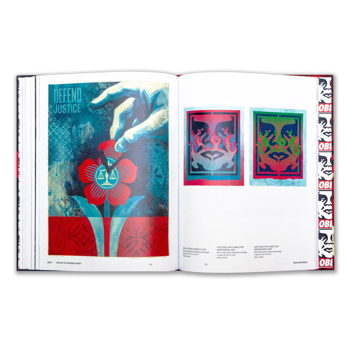 Shepard Fairey Hand-Signed "OBEY: The Art of Shepard Fairey" Book ...