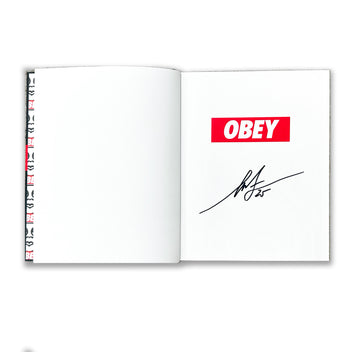 Shepard Fairey Hand-Signed "OBEY: The Art of Shepard Fairey" Book ...