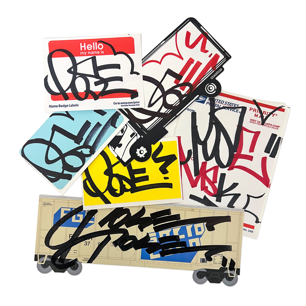 POSE "6-Pack of Stickers" - BEYOND THE STREETS