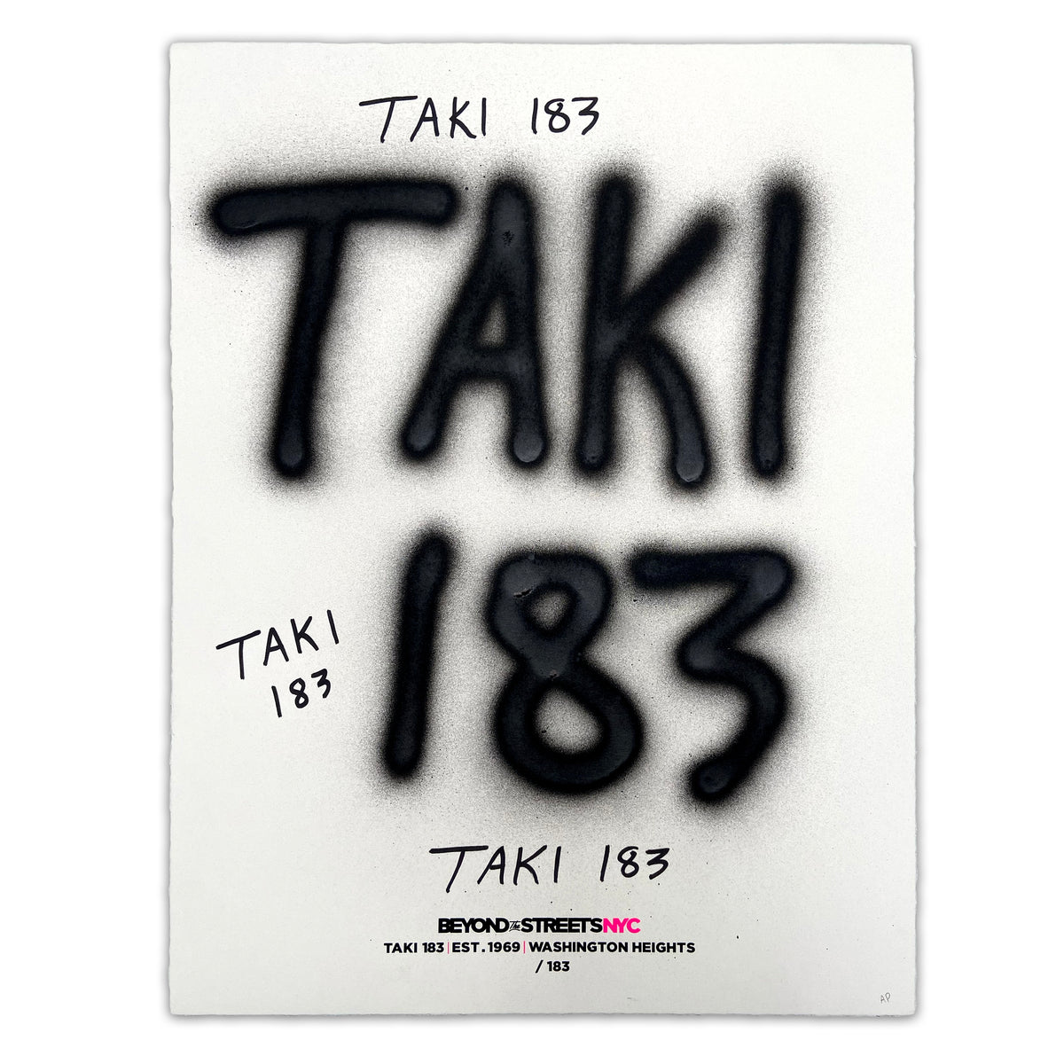 TAKI 183 "50th Anniversary" AP Print - BEYOND THE STREETS