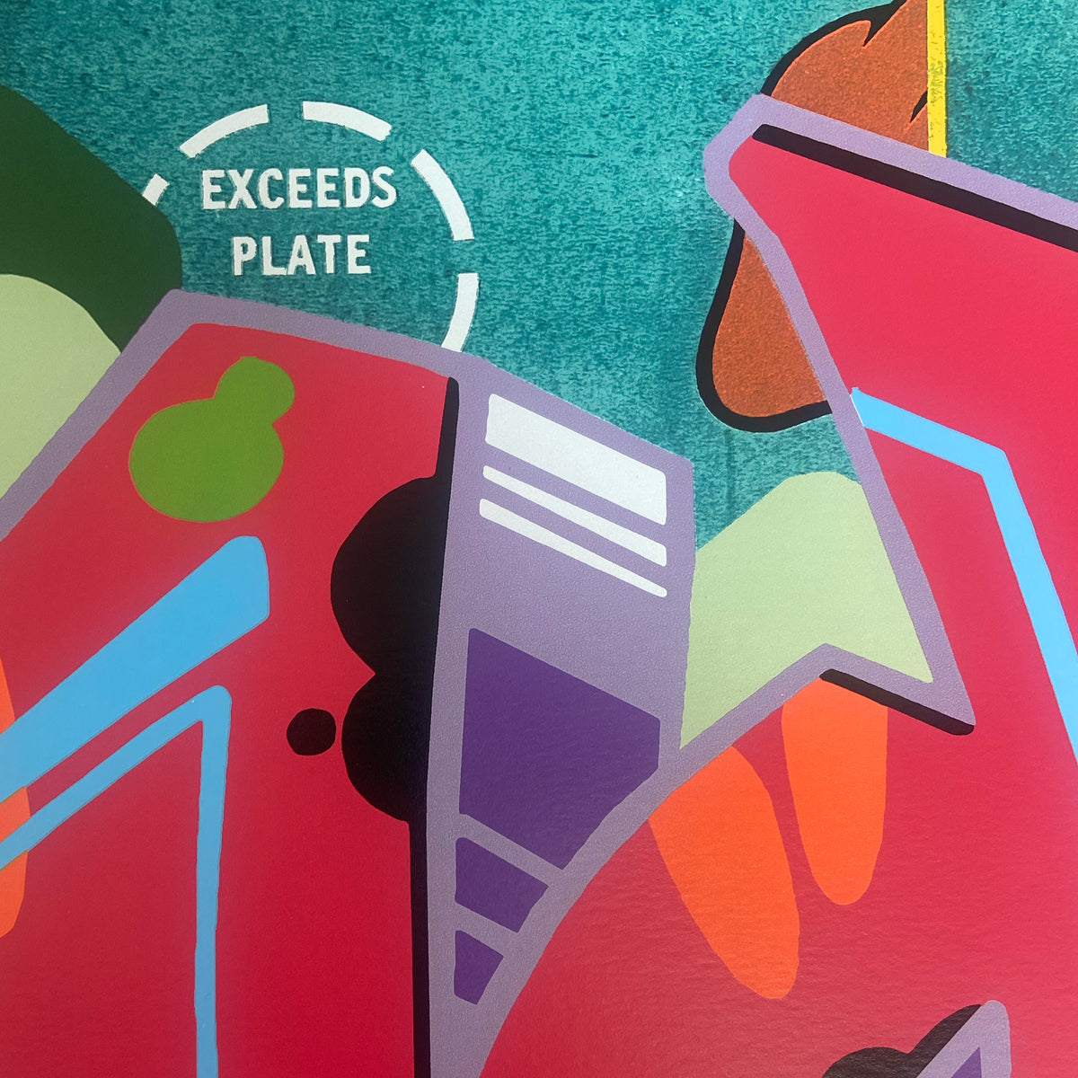 Tim Conlon "Blank Canvas #132 – WPRR" Print - BEYOND THE STREETS