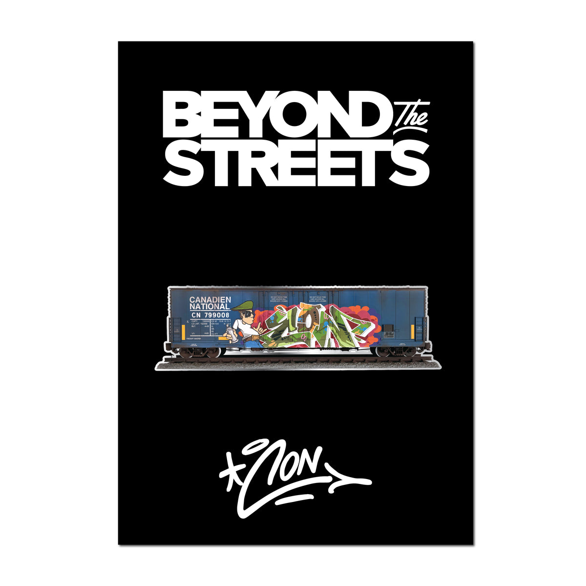 Tim Conlon "Freight Train Pin" - BEYOND THE STREETS