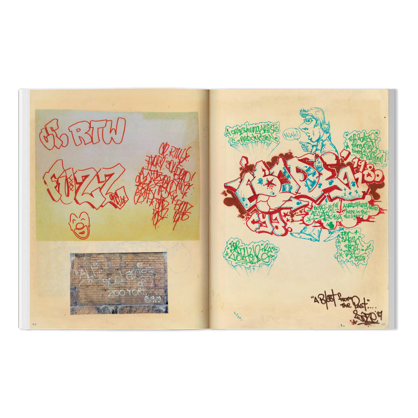 ZEPHYR "Graffiti Black Book/Scrapbook: 1978 & Beyond" Book - BEYOND THE ...
