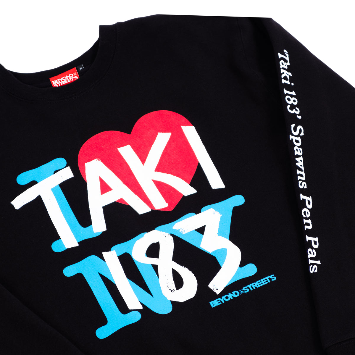 TAKI " I Heart TAKI 183 NY" Crewneck - BEYOND THE STREETS